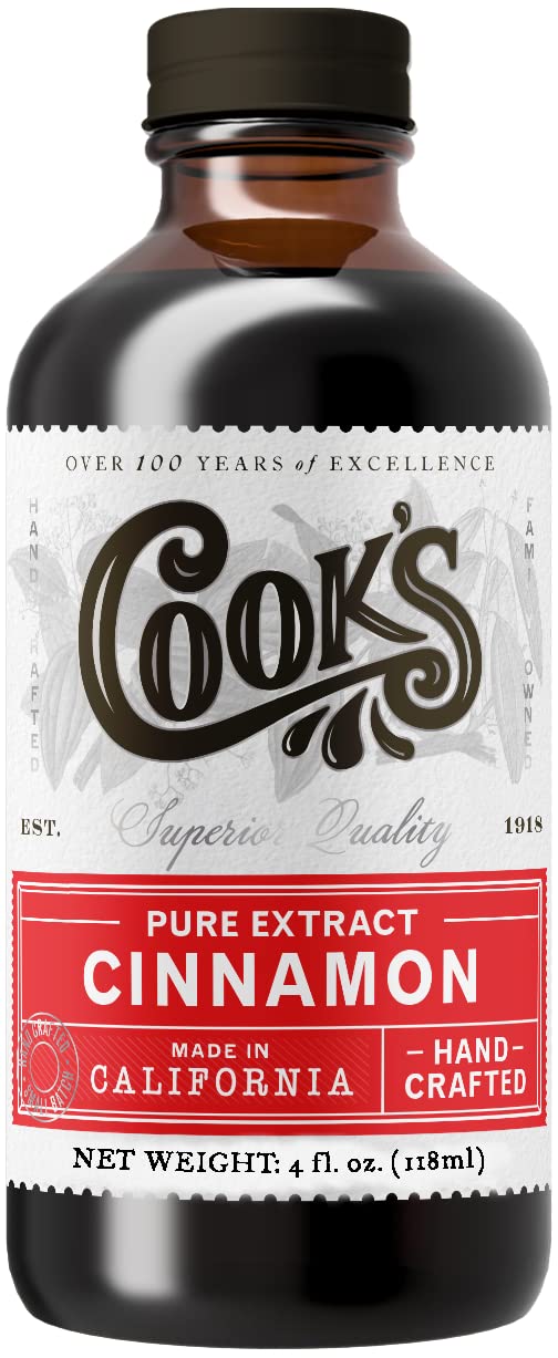 Amazon.com : Cook's, Pure Cinnamon Extract, All Natural Premium ...