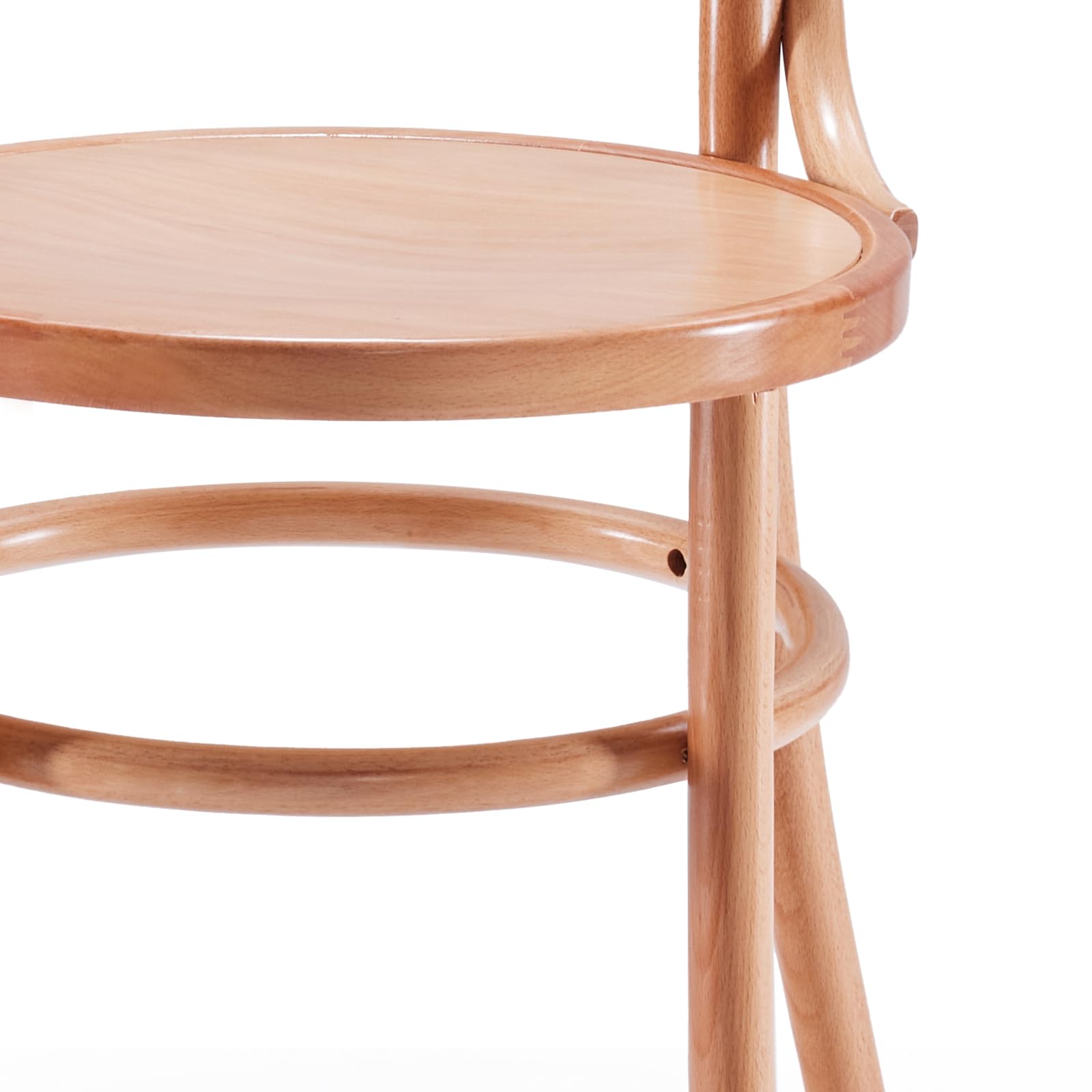 Snapklik.com : Set Of 2 Solid Wood Dining Chairs, Rustic Farmhouse ...