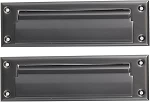 Door Mail Slots Stainless Steel with Spring-Loaded Design, 10" x 3 ...
