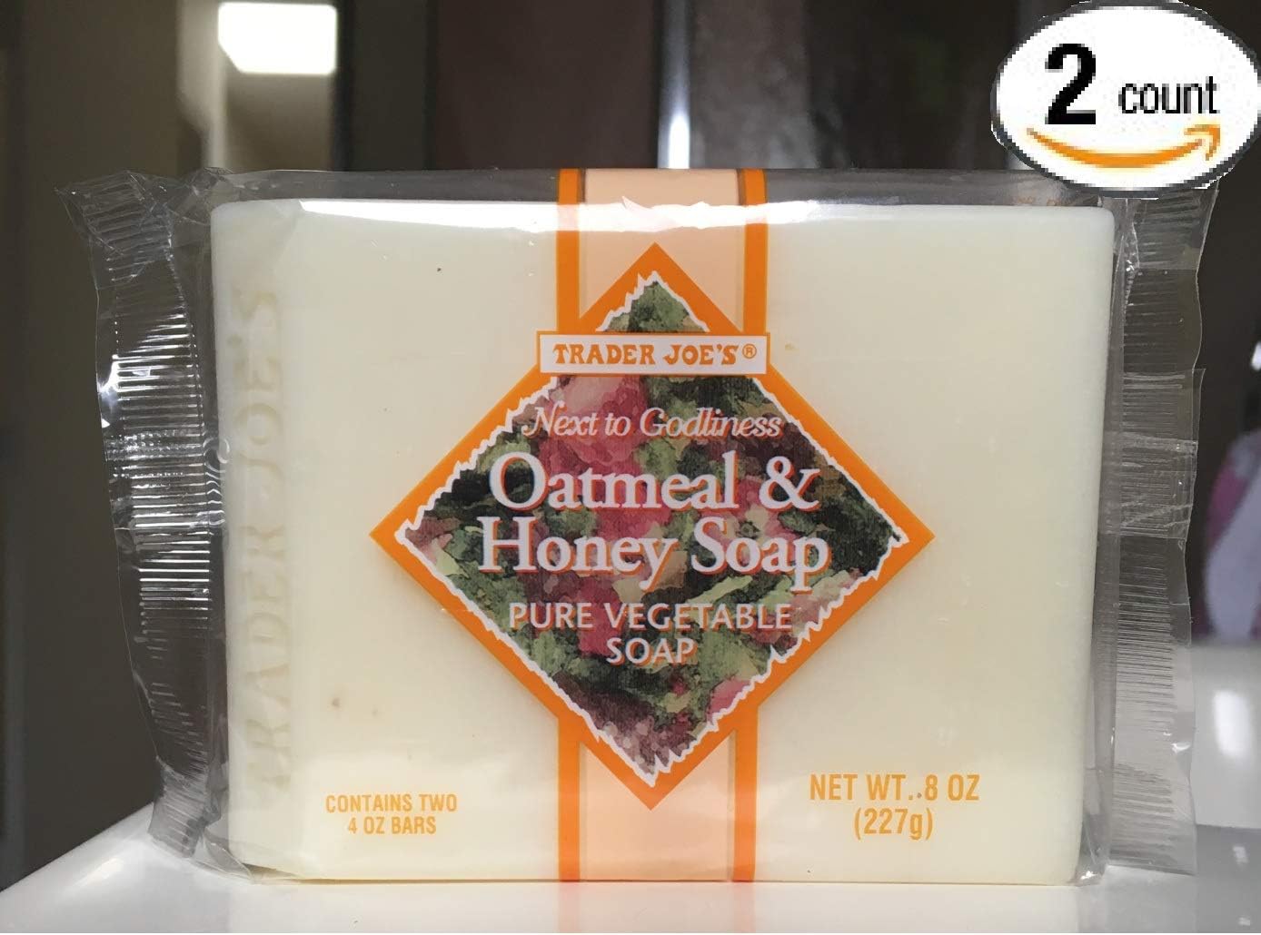 Amazon.com : Trader Joe's - Oatmeal & Honey Soap Pure Vegetable Soap ...