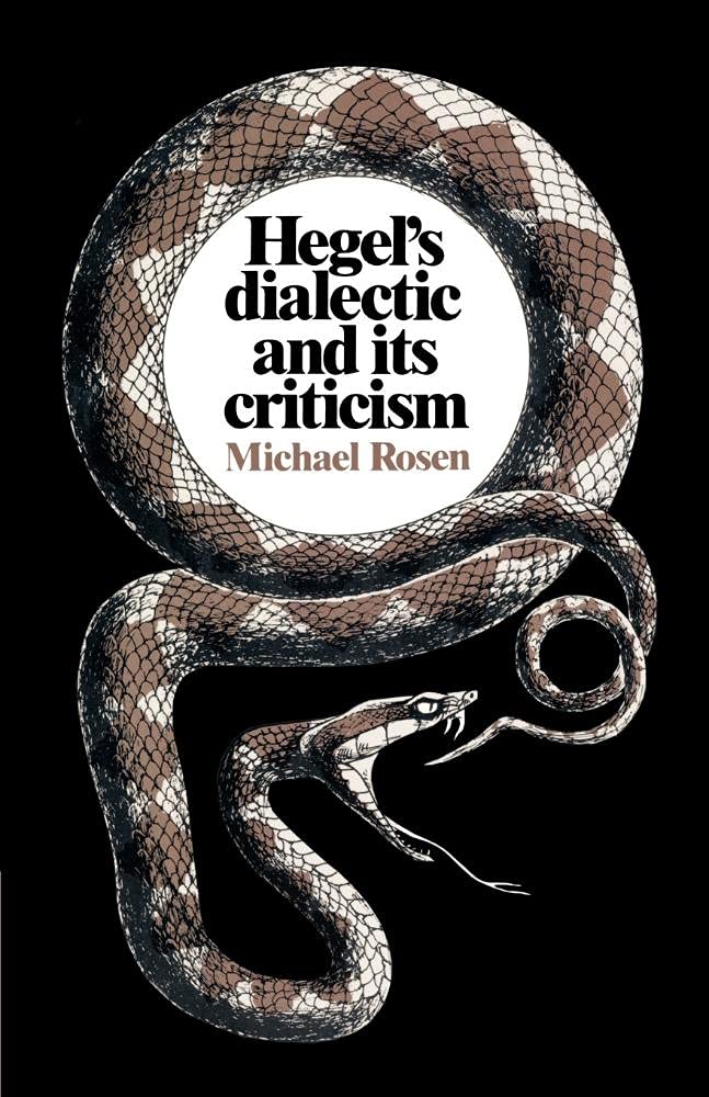 Hegel's Dialectic and its Criticism: Amazon.co.uk: Rosen: 9780521318600 ...