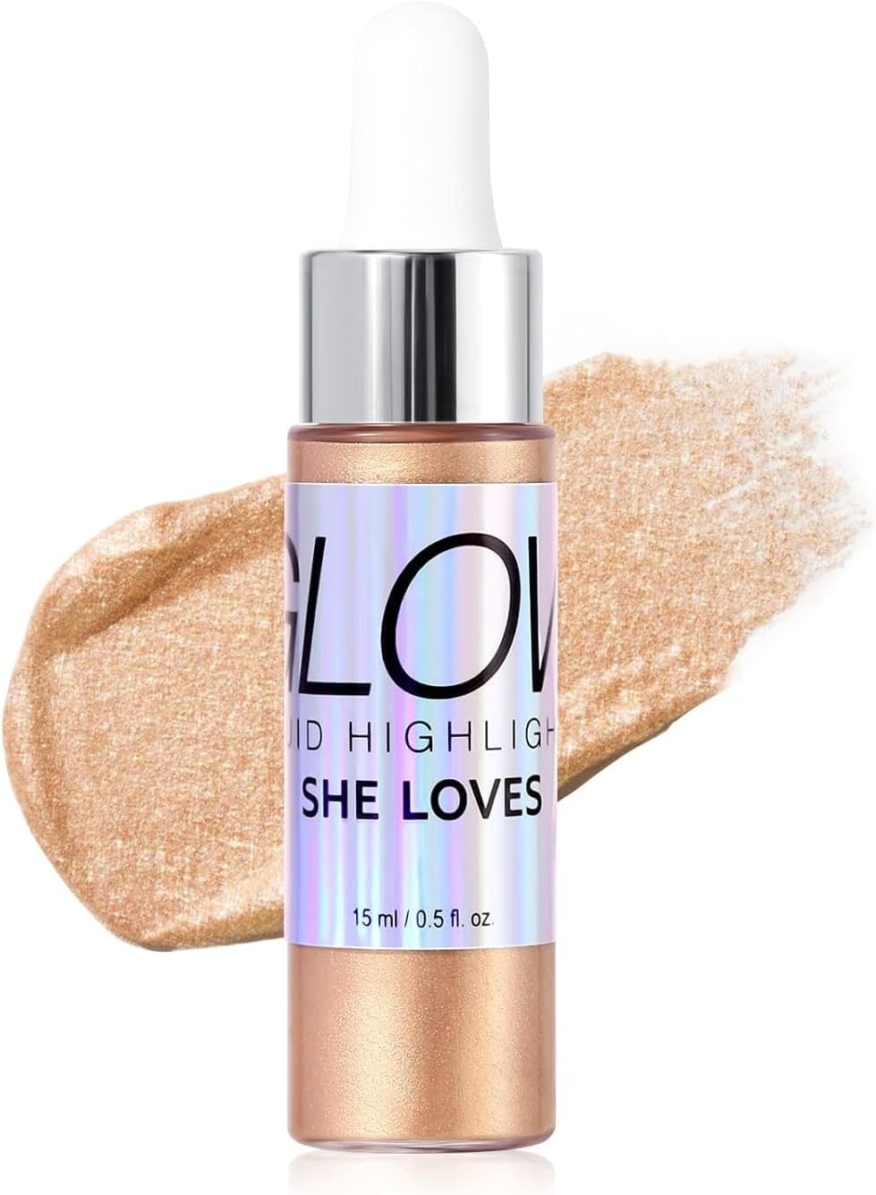 Liquid Highlighter (0.5 fl.oz.) - Ultra Smooth Radiant Illuminator Glow ...