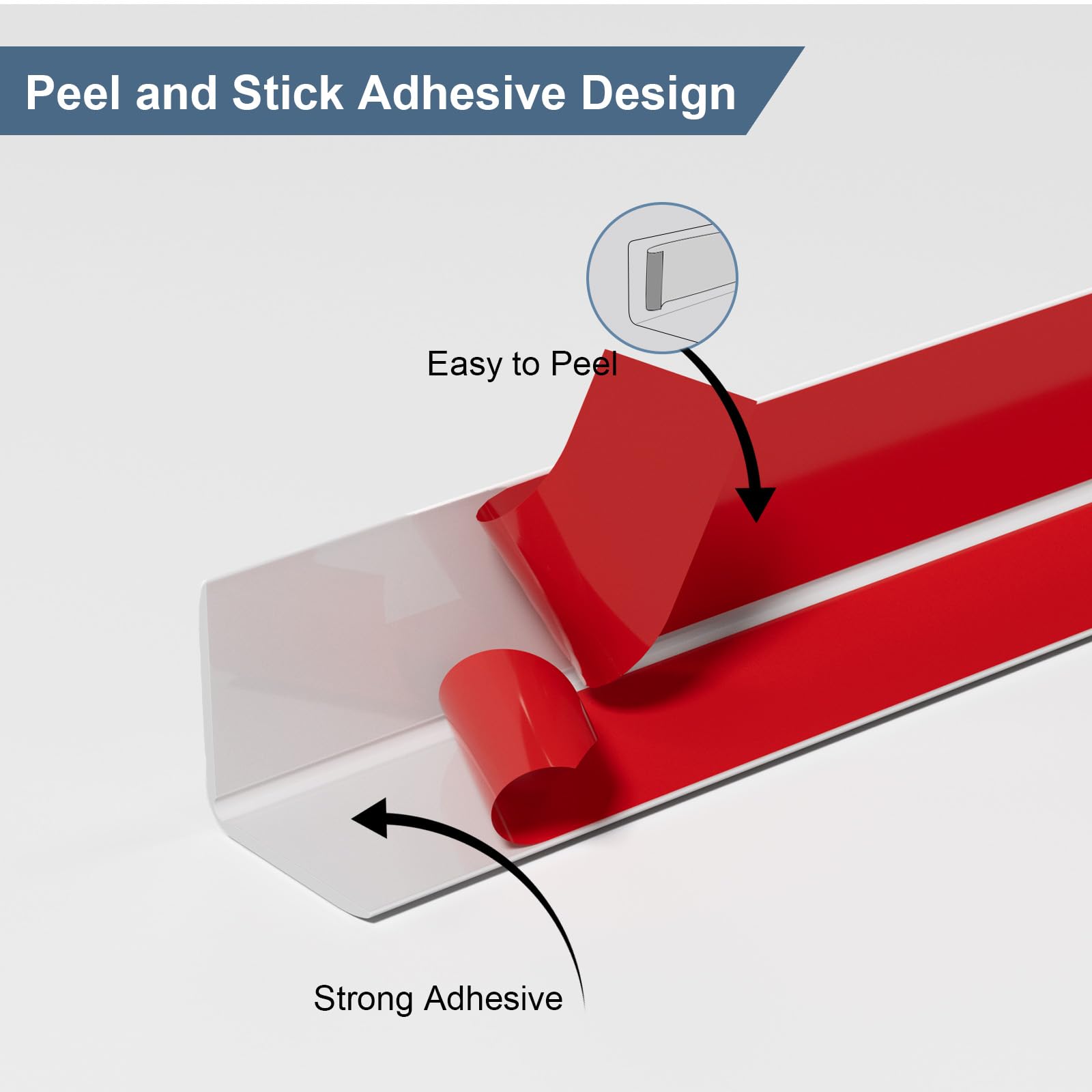 Snapklik.com : Flexible Wall Corner Protector, 236inch X 22FT Self ...