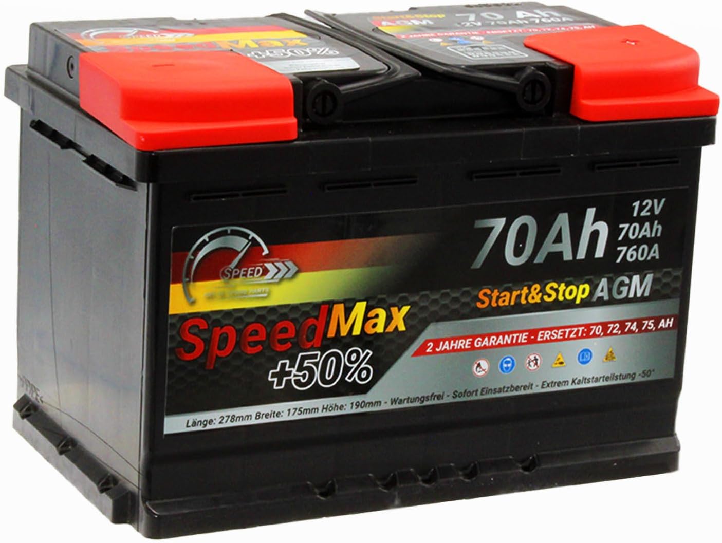 VARTA Silver Dynamic AGM Batterie A7 (E39) – Start-Stop und xEV ...