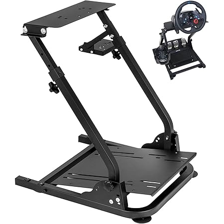 Amazon.com: Racing Wheel Stand, Height Adjustable & Foldable Steering ...