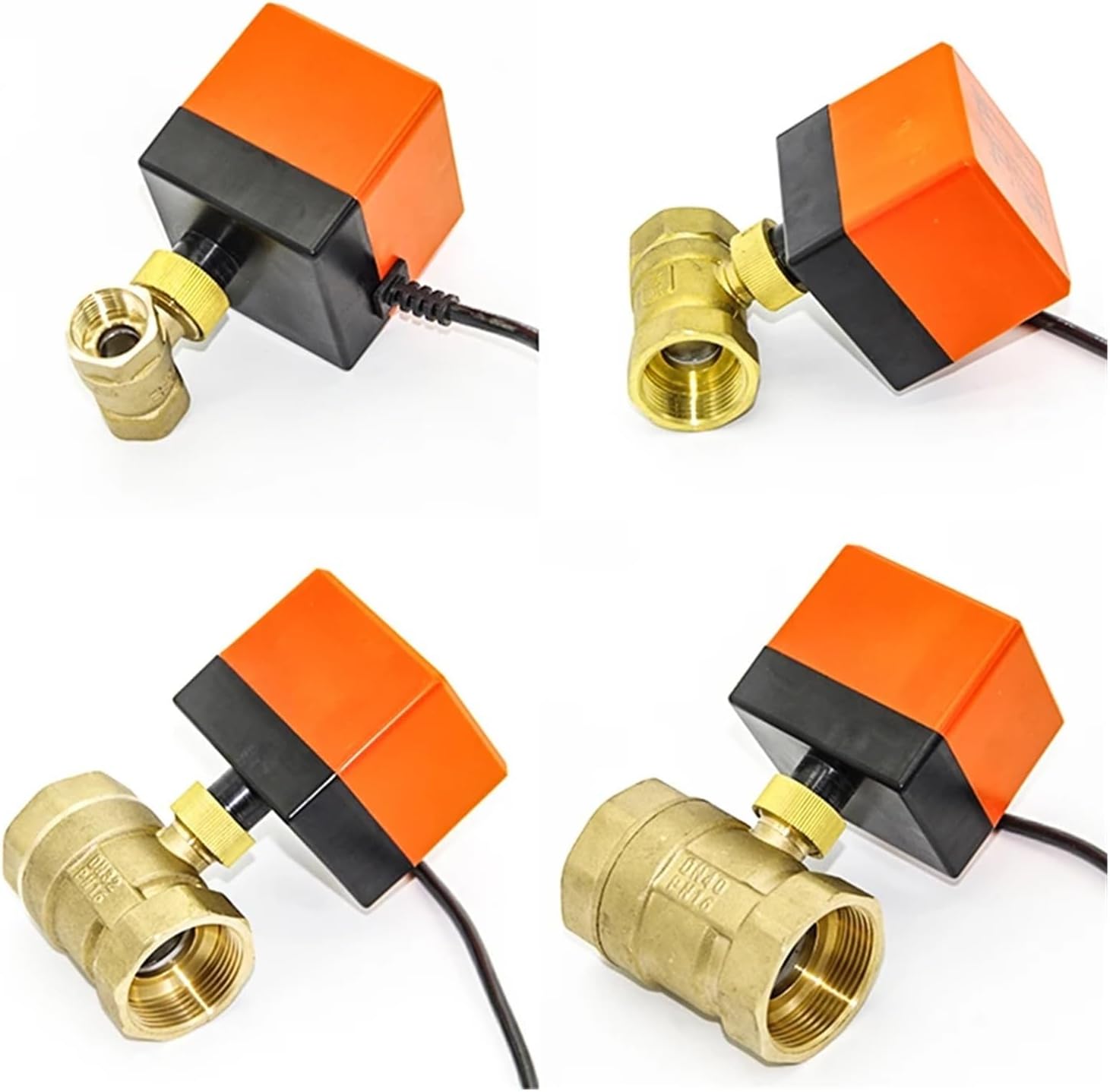 Amazon.com: 1/2" 3/4" 1" 2" Motorized Ball Valve 220V 12V 24V 3-Wire 2 ...