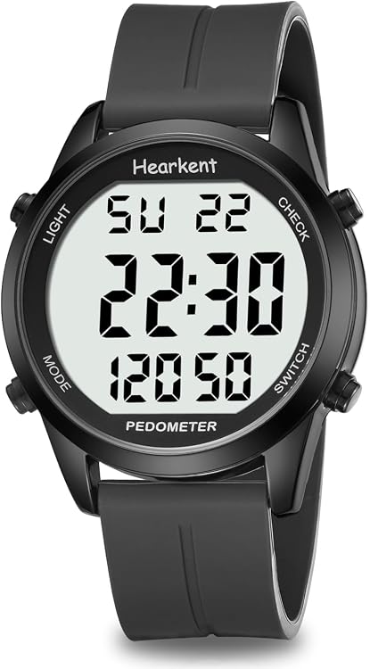 Hearkent Pedometer Watch For Walking For Senior Non Bluetooth No ...