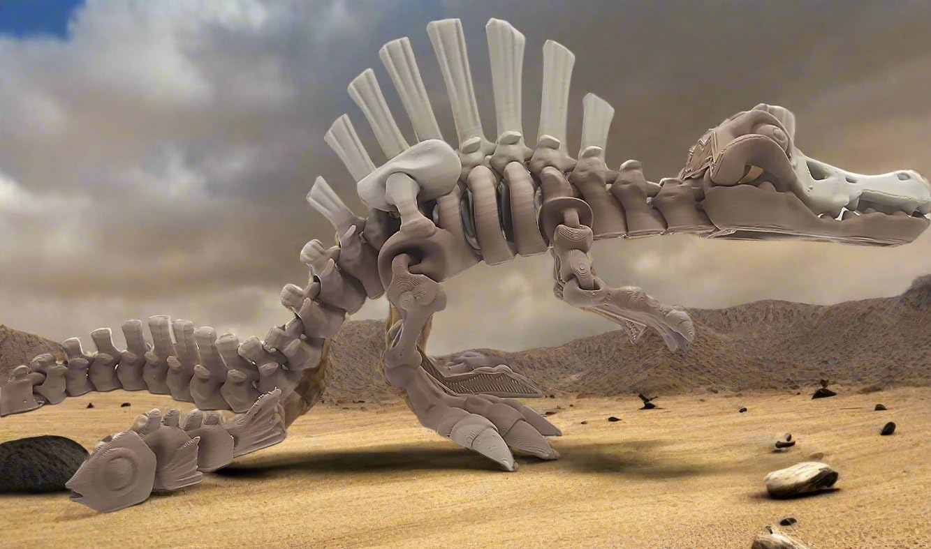 Spinosaurus Skeleton 3d Print