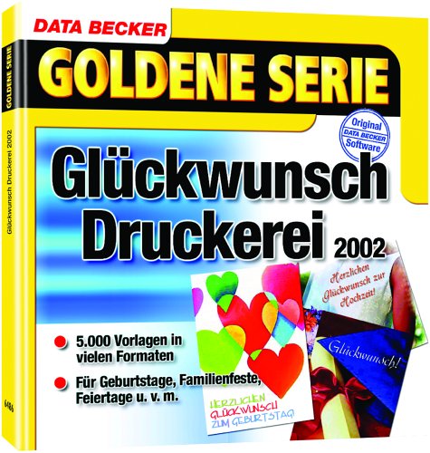 Amazon.co.jp: Goldene Serie. Glueckwunschdruckerei 2002. CD- ROM fuer ...
