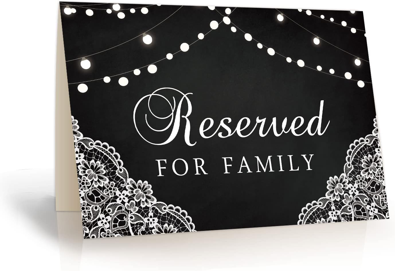 Amazon.com: Bliss Collections Rustic Greenery Reserved Signs for ...