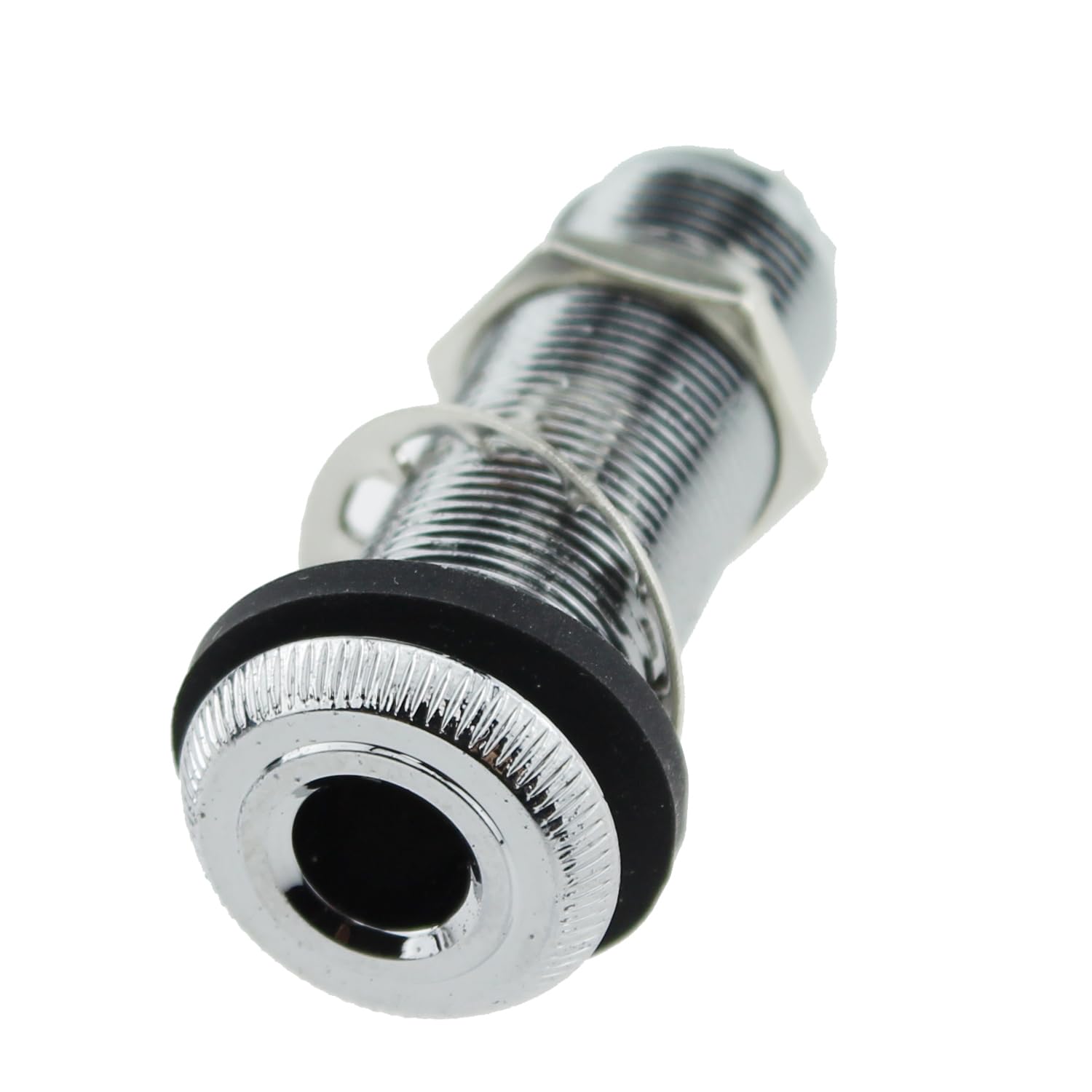 Snapklik.com : Stereo Copper Guitar Bass Barrel Jacks Cylindrical Input ...