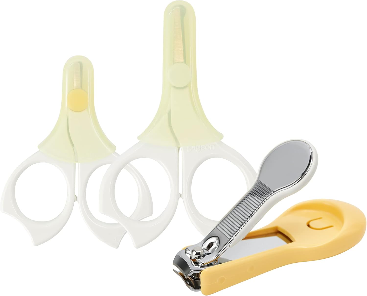 Amazon.com: Pigeon Baby Nail Scissors Set(3 Baby Nail Care Scissors ...