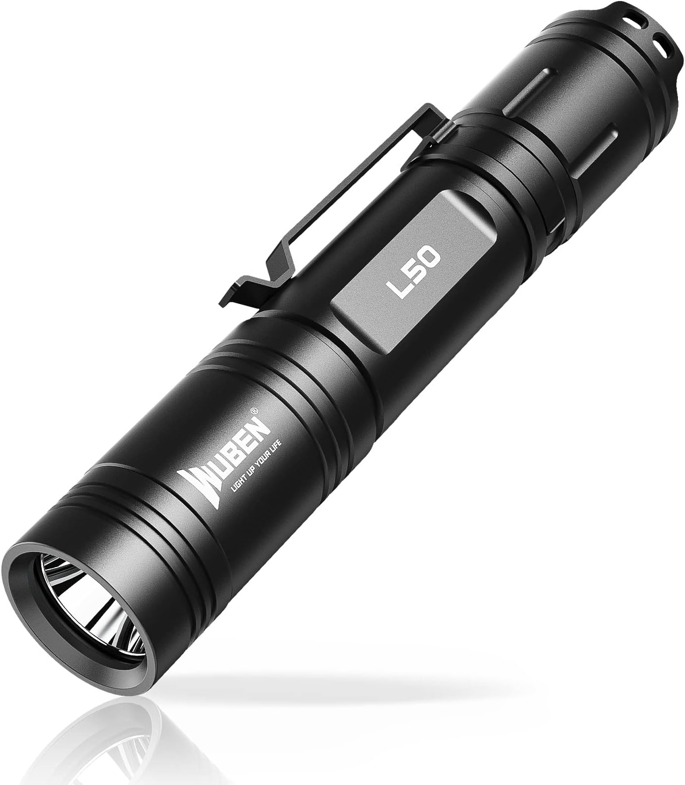 WUBEN C3 Flashlight 1200 High Lumens Rechargeable Flashlights 6 Modes ...