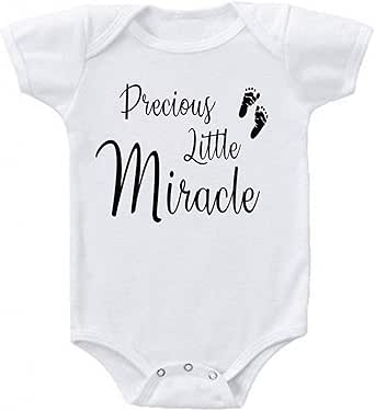 Amazon.com: Snappy Suits Precious Little Miracle Fertility IVF IUI Cute ...