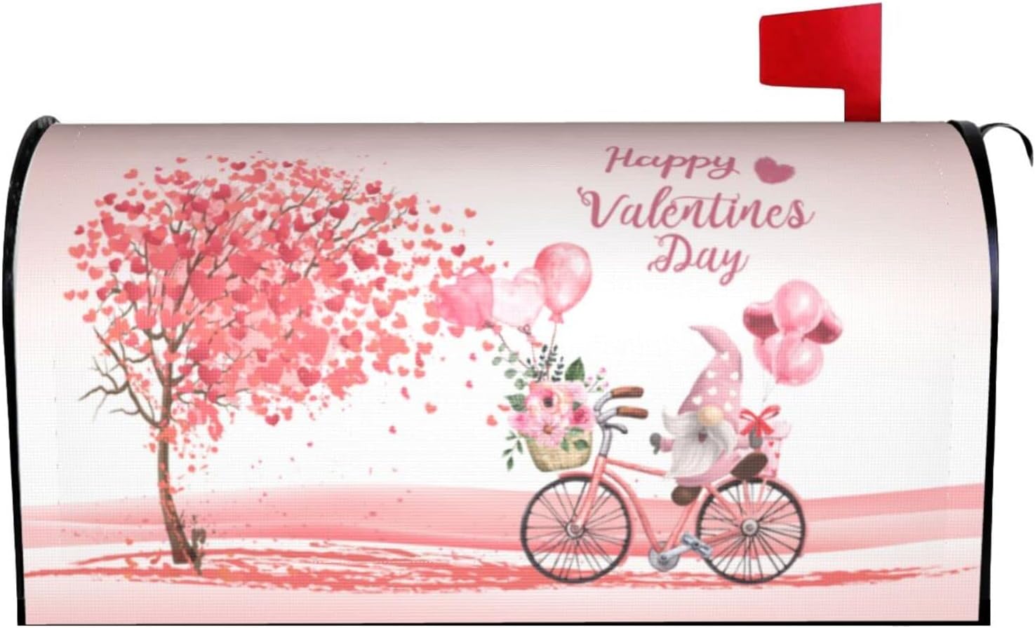 Amazon.com: Miaoquhe Valentine's Day Magnetic Mailbox Cover 18x21 ...