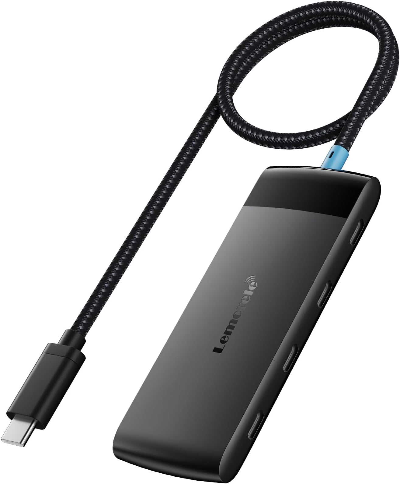 Amazon.com: Lemorele 10Gbps USB C to 4 Ports USB C 3.2 Hub w/Charging ...