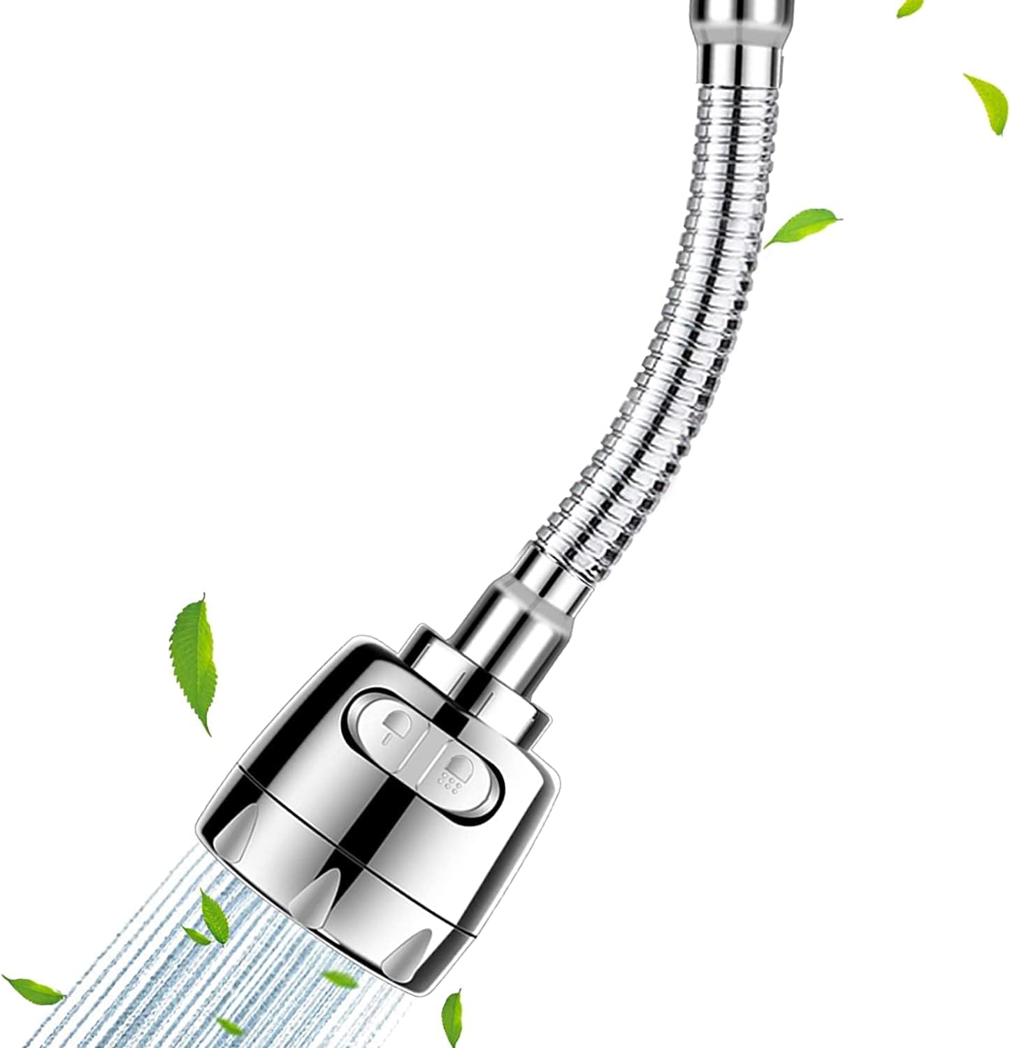 Hyderon Turbo Flex 360° Flexible 6? Faucet Sprayer Extension Jet Stream ...