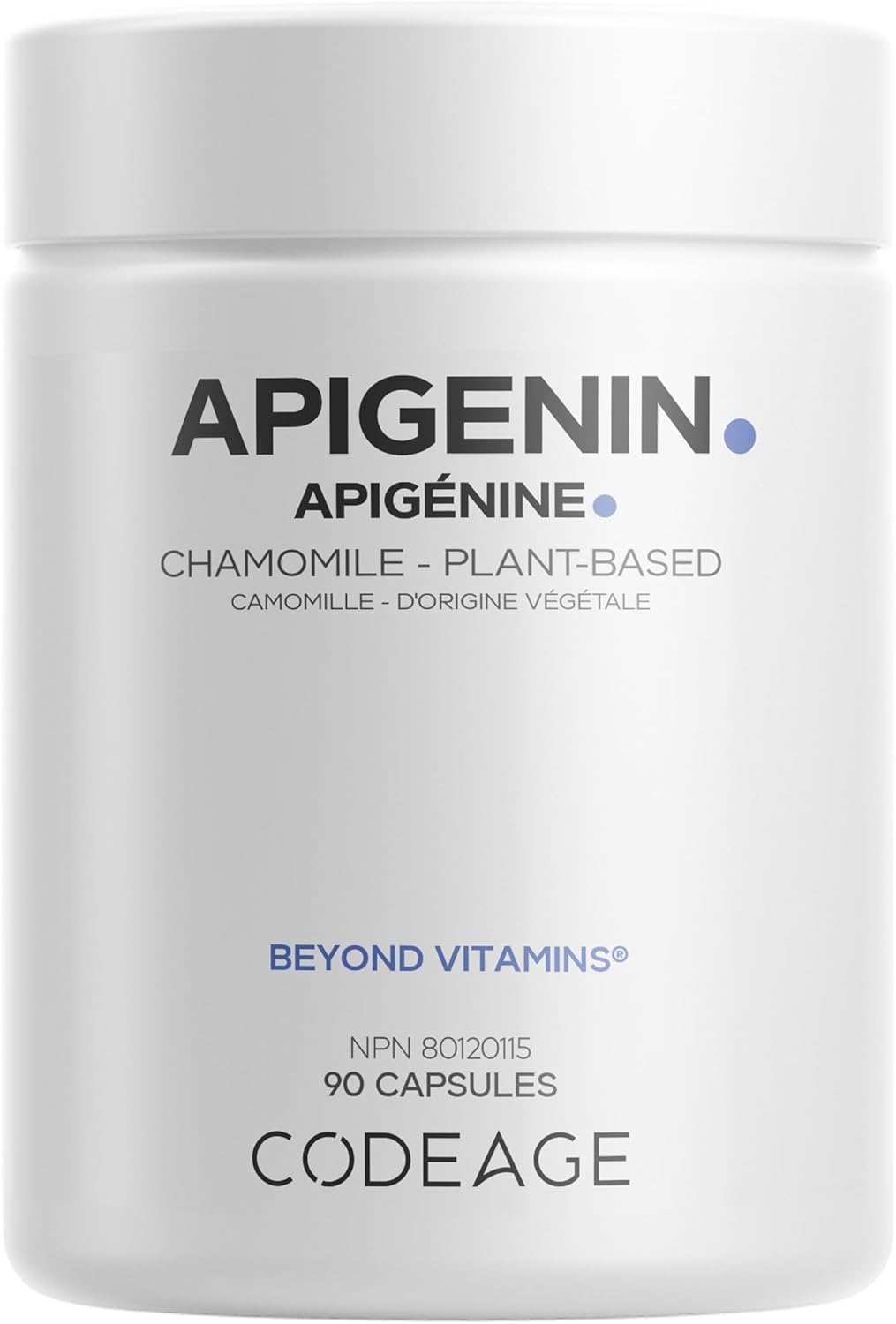 Codeage Apigenin Supplement, 3-Month Supply, Daily Flavonoid Chamomile Extract, Phospholipid ...
