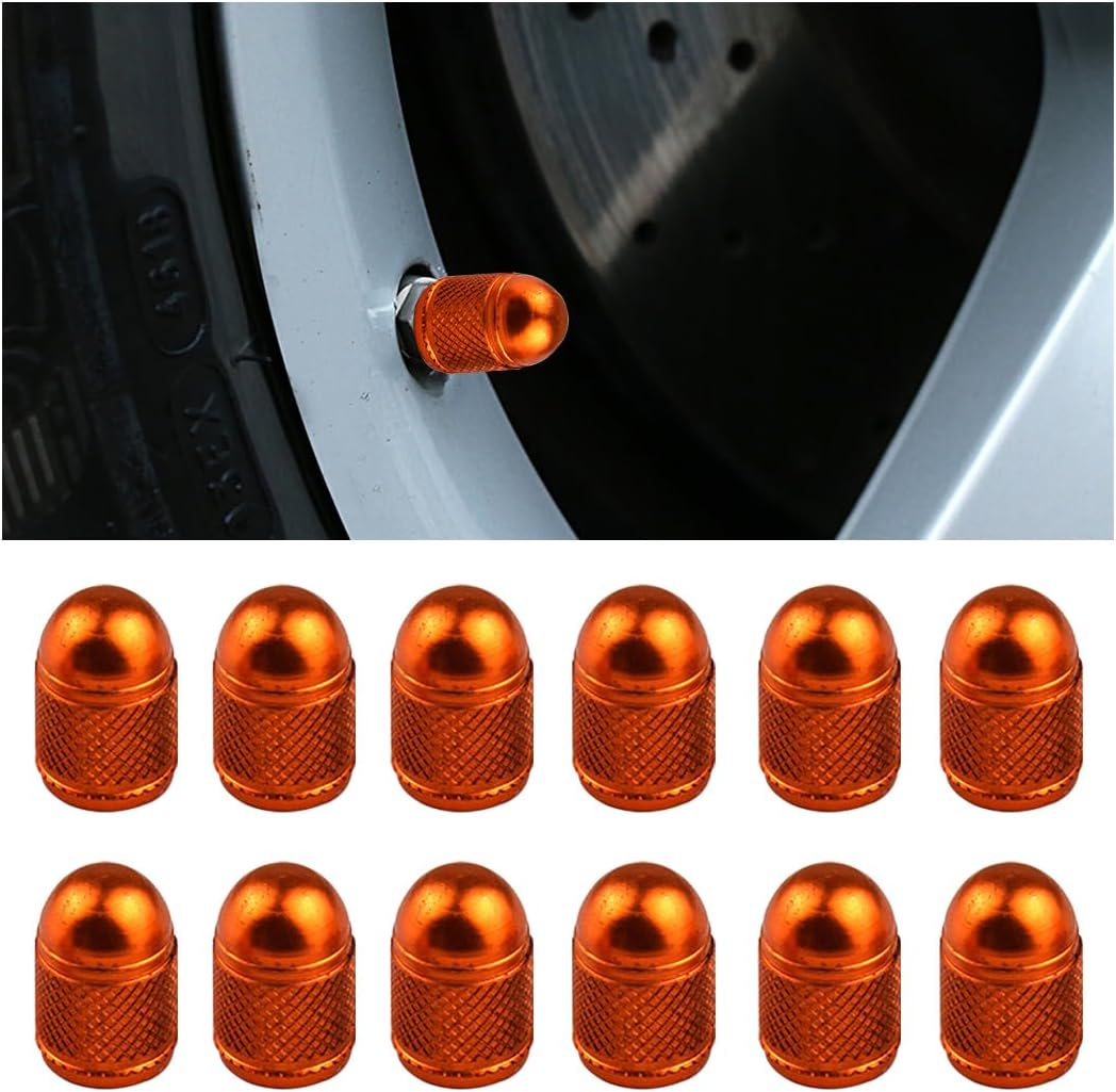Amazon.com: Ziciner 12PCS Luminous Tire Valve Stem Caps for Car ...