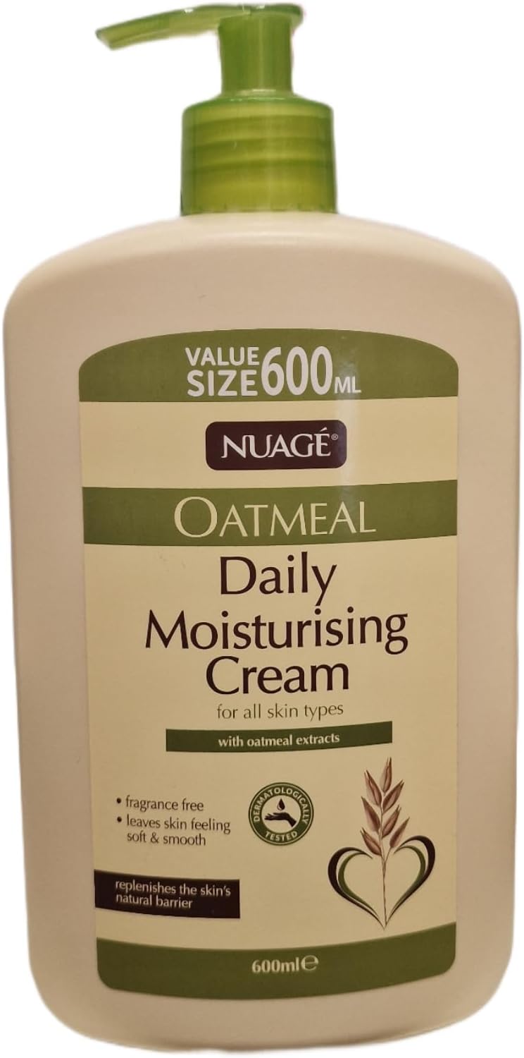Nuage Oatmeal Daily Moisturizing Cream for All Skin Types with Soothing ...