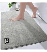 RTBQJ-AT Extra Large Bath Mat 120 x 80 cm Bathroom Mats, Non Slip ...
