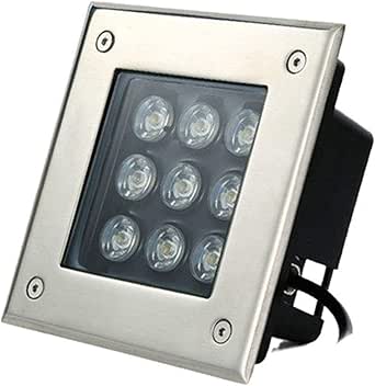 Amazon.com: LED Square Inground Light - IP67 Waterproof Low Voltage 24v ...
