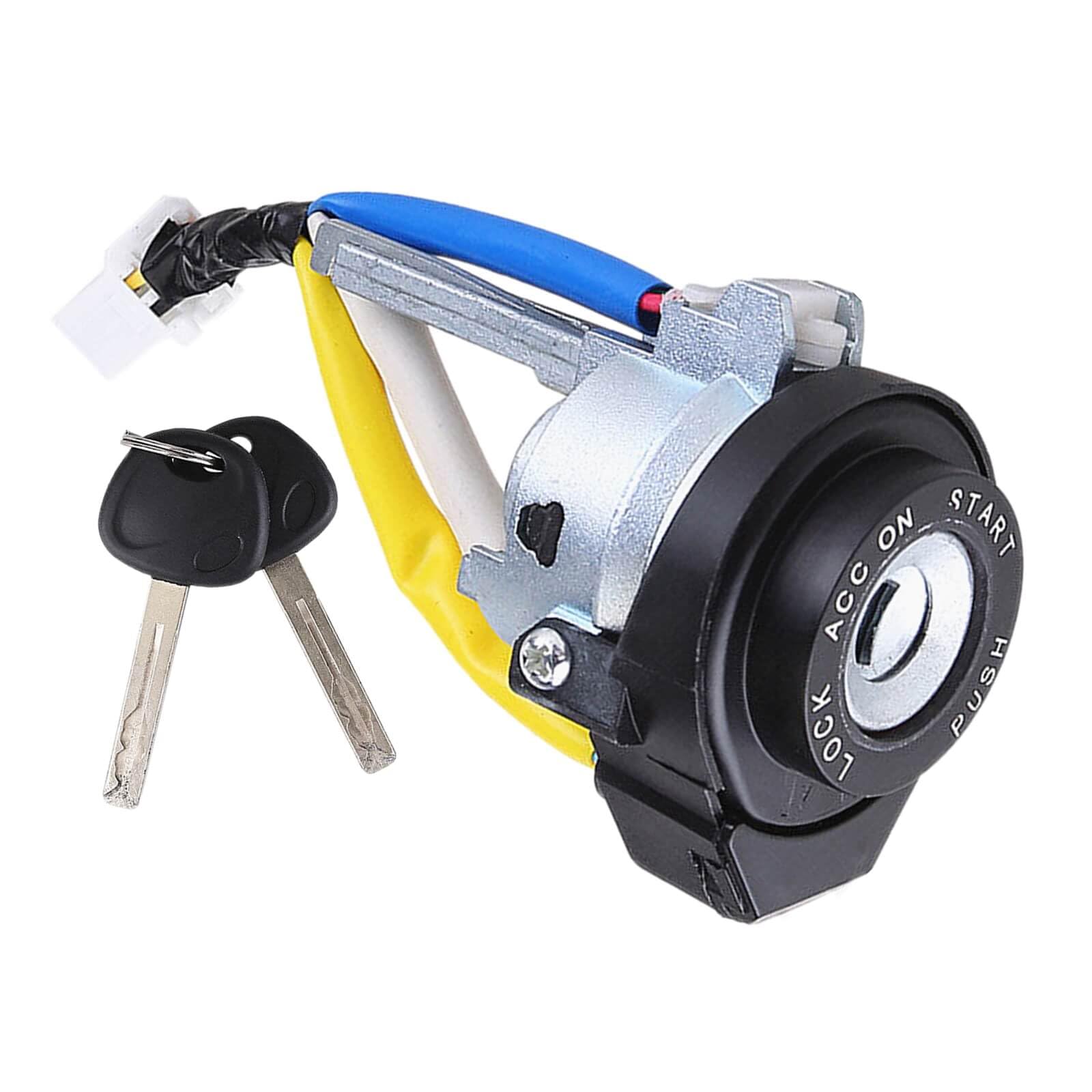 Ignition Lock Cylinder Switch with Keys 81900-1WK00, Compatible with ...