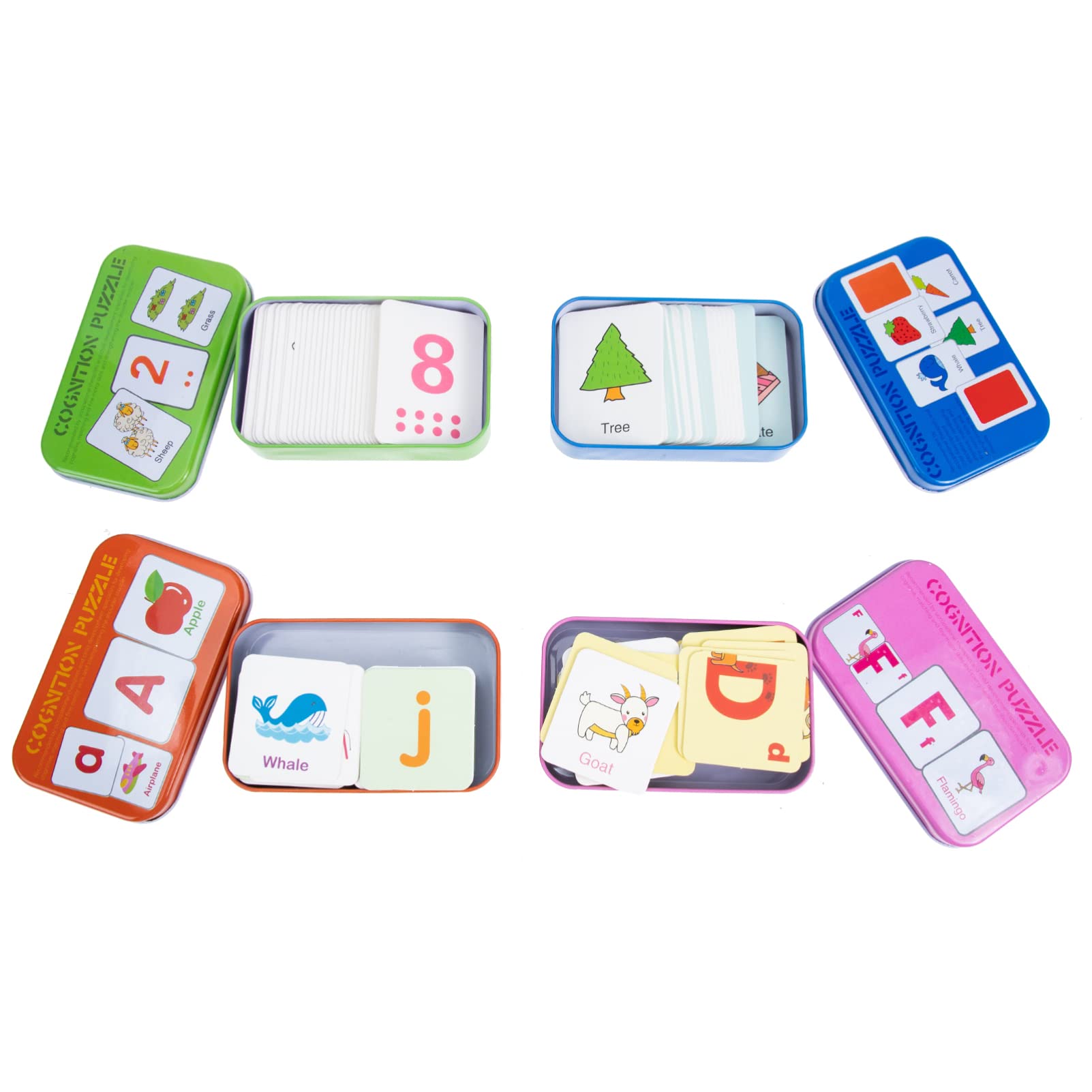 Buy generic Alphabet Flash Cards for Toddlers 4packs Abc Letter Shapes ...