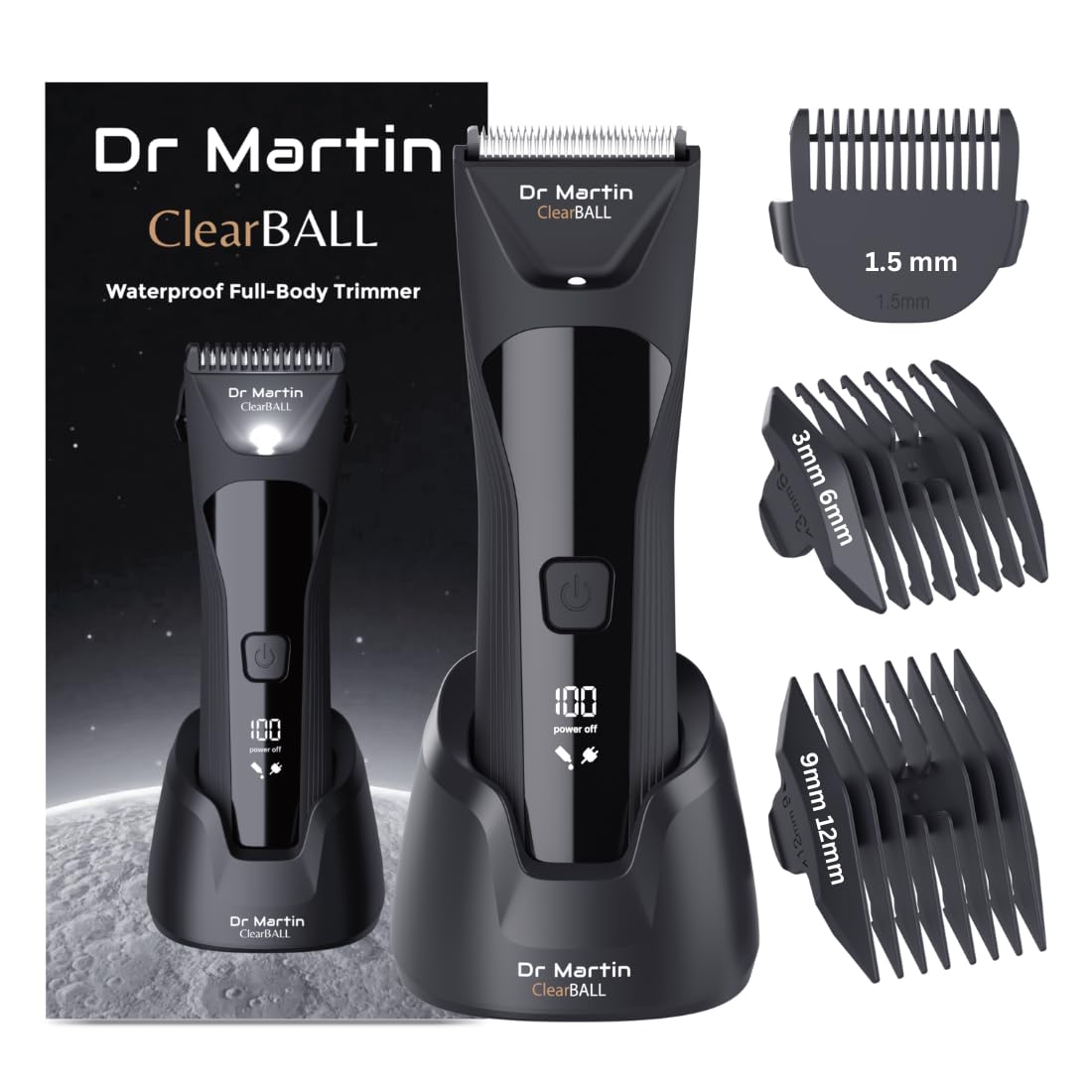 Manspot Groin Hair Trimmer For Men, Electric Ball Trimmer/Shaver ...