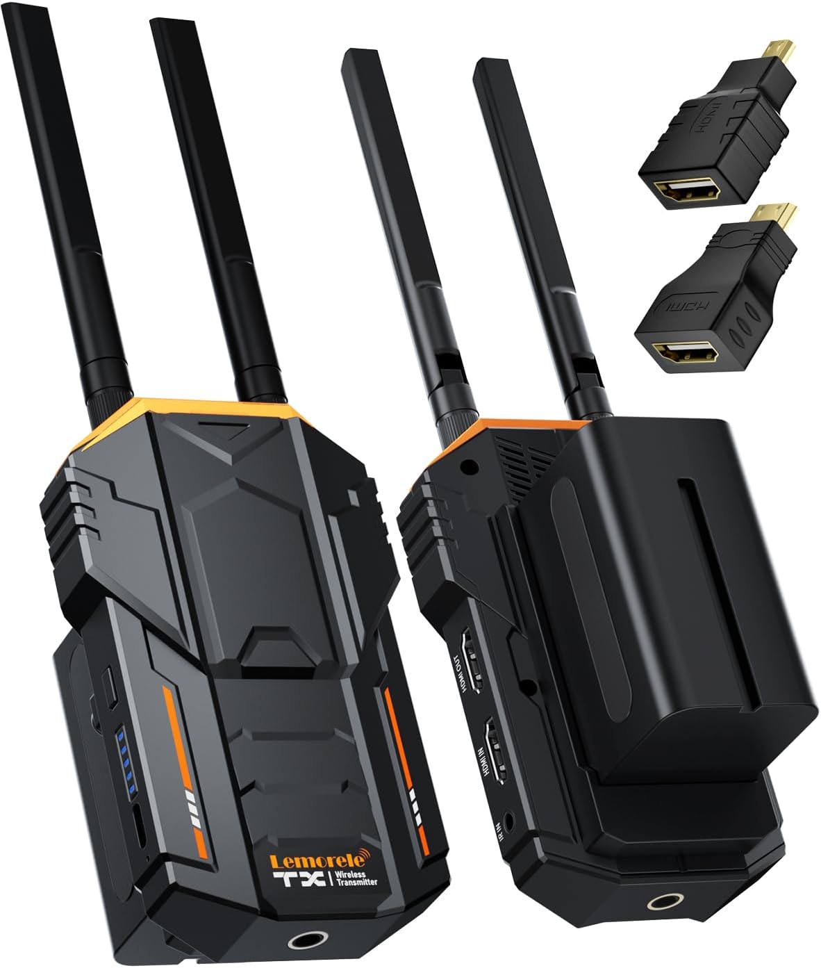 Amazon.com: Lemorele Wireless HDMI Video Transmission System with 2 ...