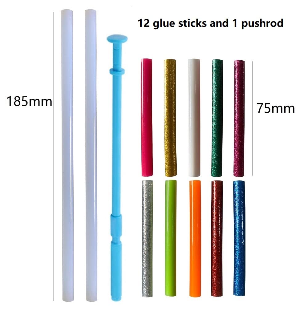 igooo Cordless Speed-Heating Glue Pen, Mini Hot Glue Gun, 6s Preheat ...