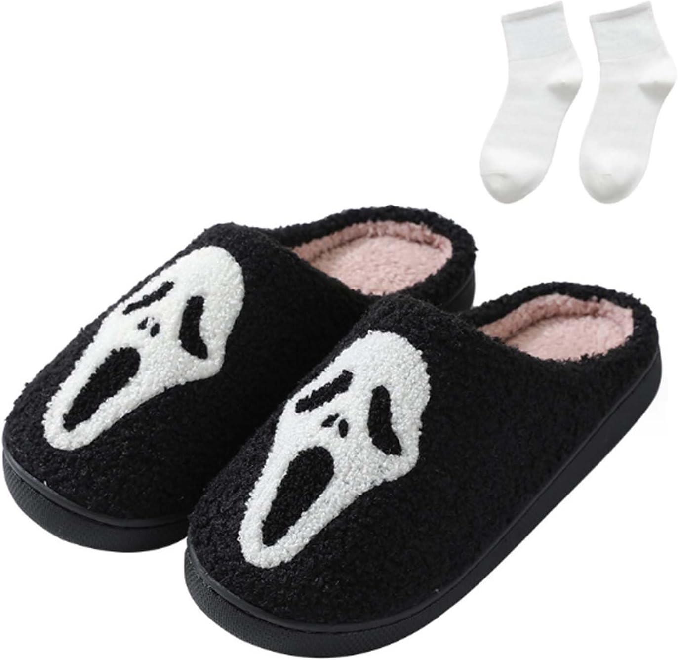 WIWIDANG Scream Ghostface Slippers, Scream Ghostface Slippers, Pumpkins ...