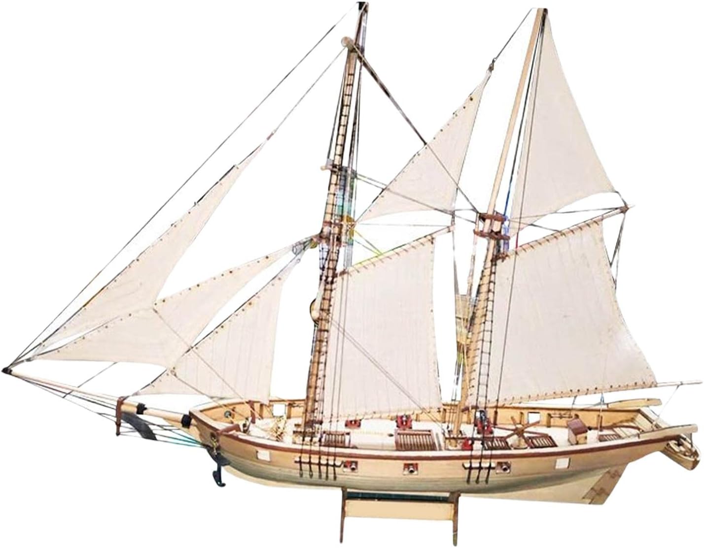 Menolana Wooden Sailboat Sailing Model Kit Construction Model Kit ...