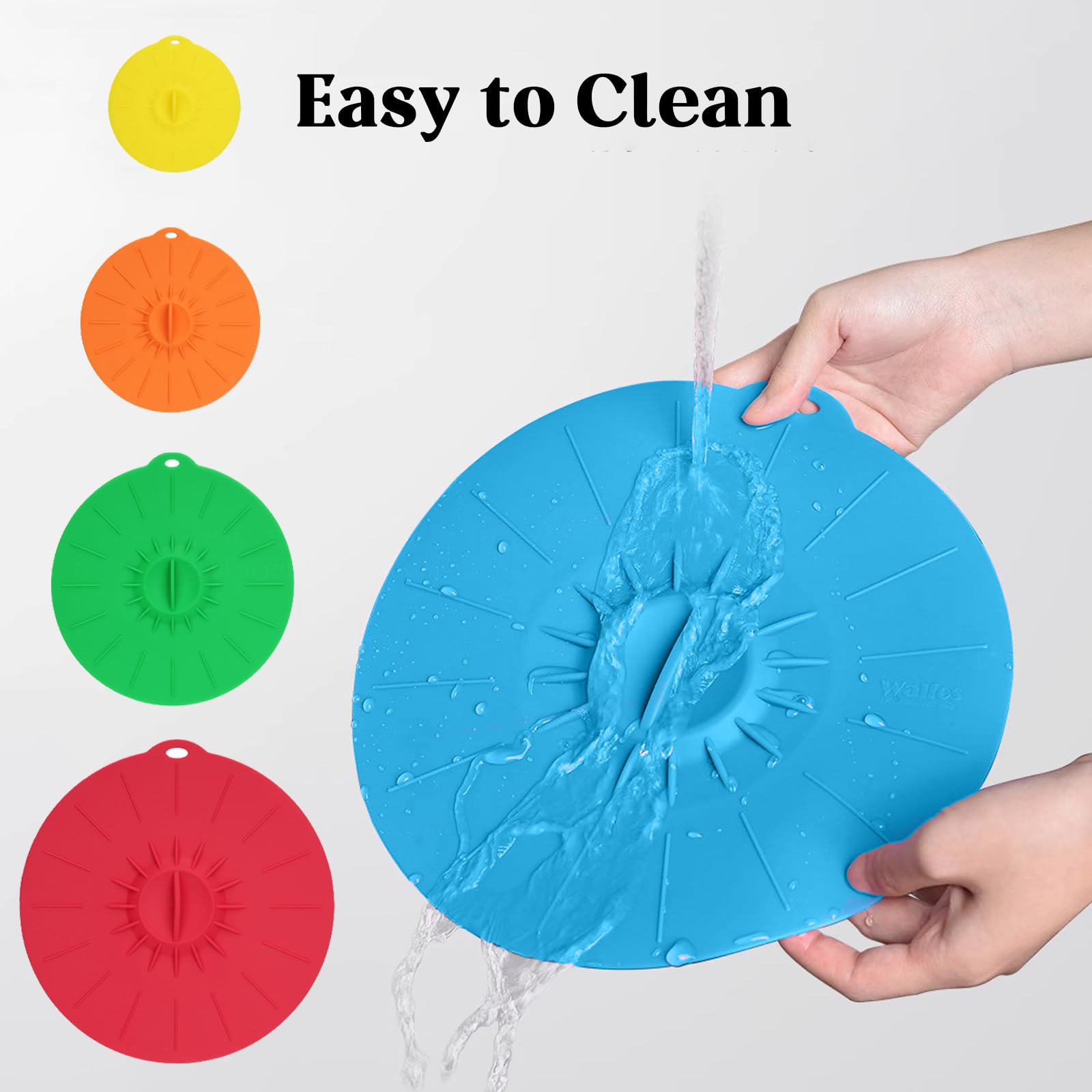 Snapklik.com : 7 Pack Heat Resistant Microwave Coverand Food Covers, 5 ...