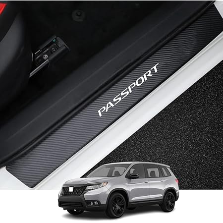 Amazon.com: OLIKE for Honda Passport 2019-2022 Stainless Steel Door Sill Scuff Plate Guard Sills ...
