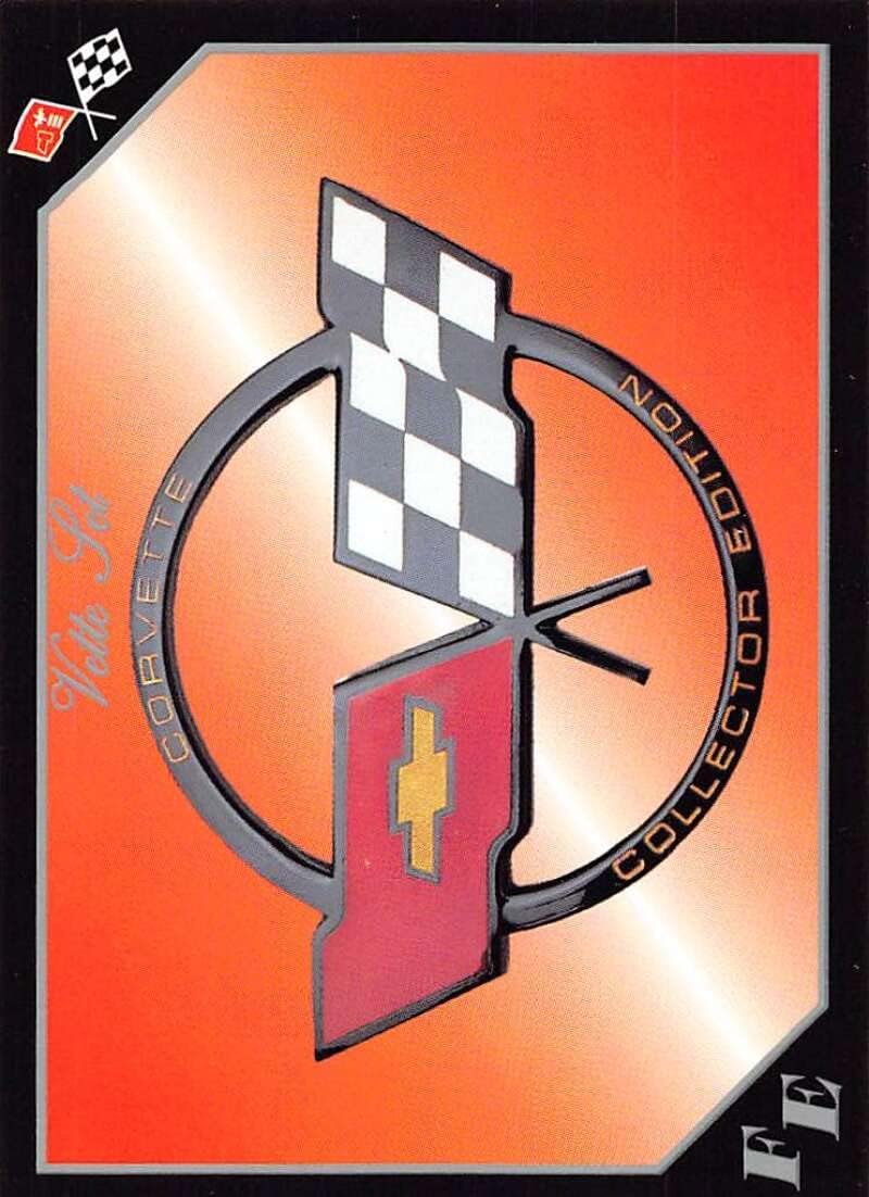 1991 Collect-A-Card Vette Set #82 Corvette Flag Emblem 15 of 16 ...