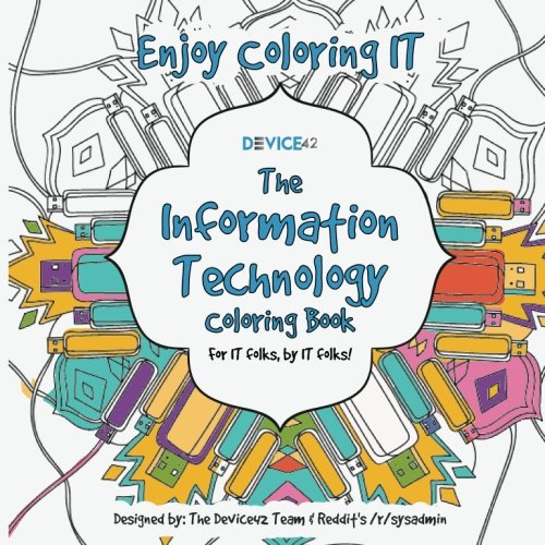 Amazon.com: Device42's The Information Technology Coloring Book: For IT ...