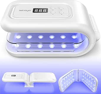 Amazon.com: ISTOYO Two-Sided UV Resin Curing Light with 36 High-Power LEDs, 7 Timing Modes (30s ...