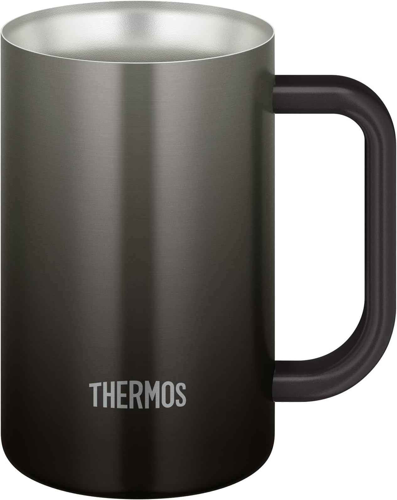 Amazon.co.jp: サーモス 真空断熱ジョッキ 600ml ブラック 食洗機対応 魔法びん構造 保温保冷 ビールジョッキ JDK-601C BK : ホーム＆キッチン