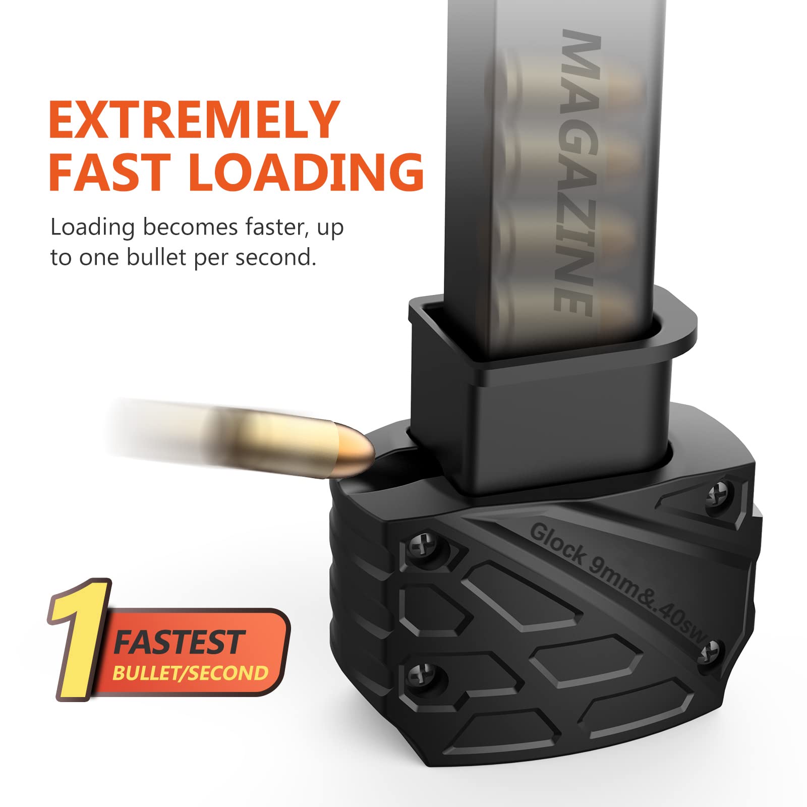 Snapklik.com : Ludex Magazine Speed Loader For Glock 9mm/40Fits Glock ...