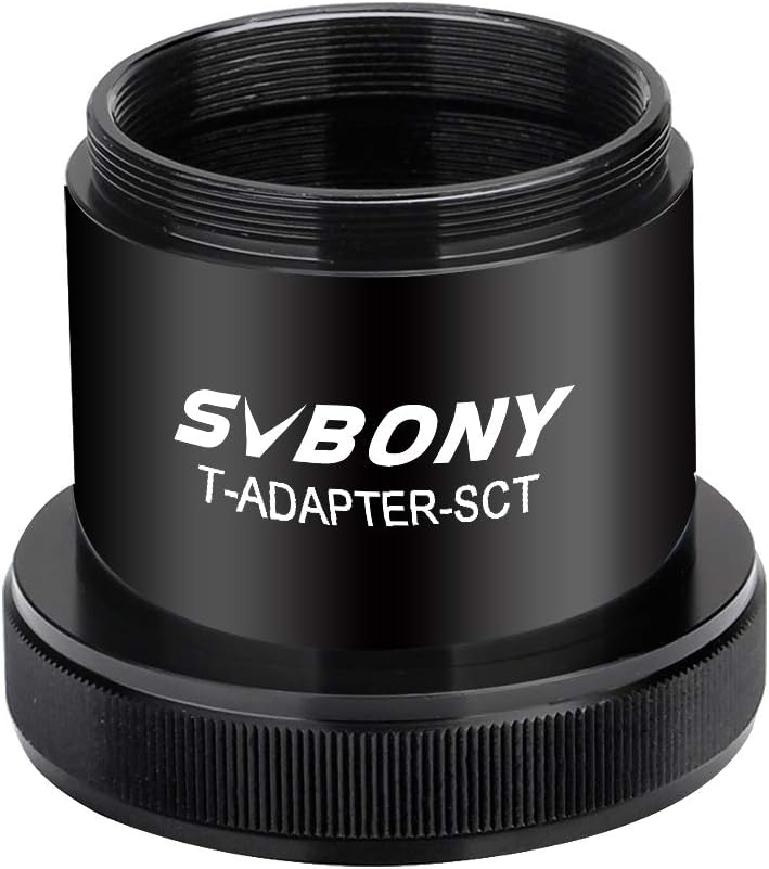 Amazon.com : SVBONY SV167 Telescope Adapter SCT Sturdy Metal T-Adapter ...