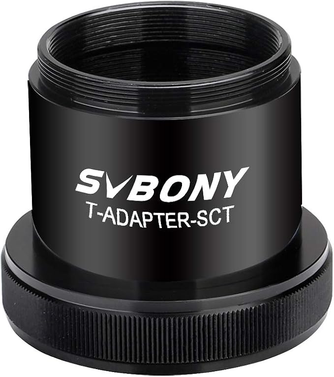 Amazon.com : SVBONY SV167 Telescope Adapter SCT Sturdy Metal T-Adapter ...