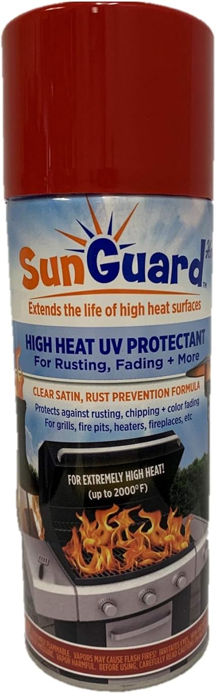 Amazon.com: SUNGUARD Extreme High Heat (up to 2000°F) UV Protectant ...