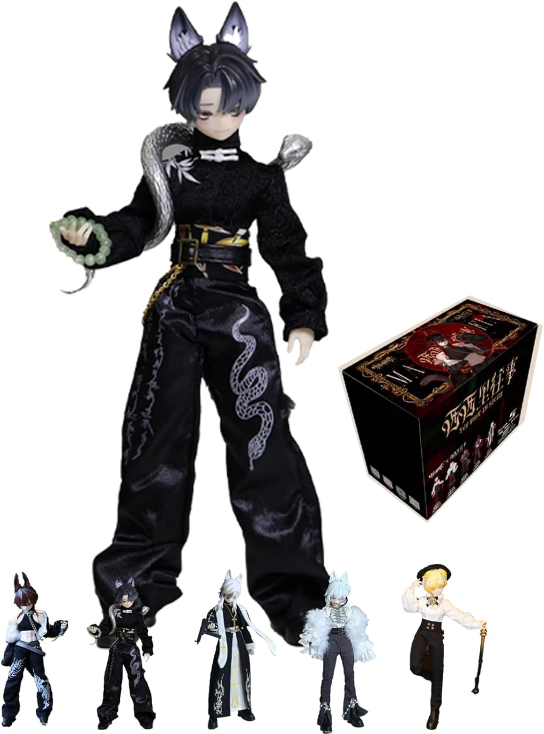 Amazon.com: GNATAPIAY 1/12 BJD Dolls Blind Box,Kawaii MJD BJD Dolls The Past in Sicily Series 1/ ...