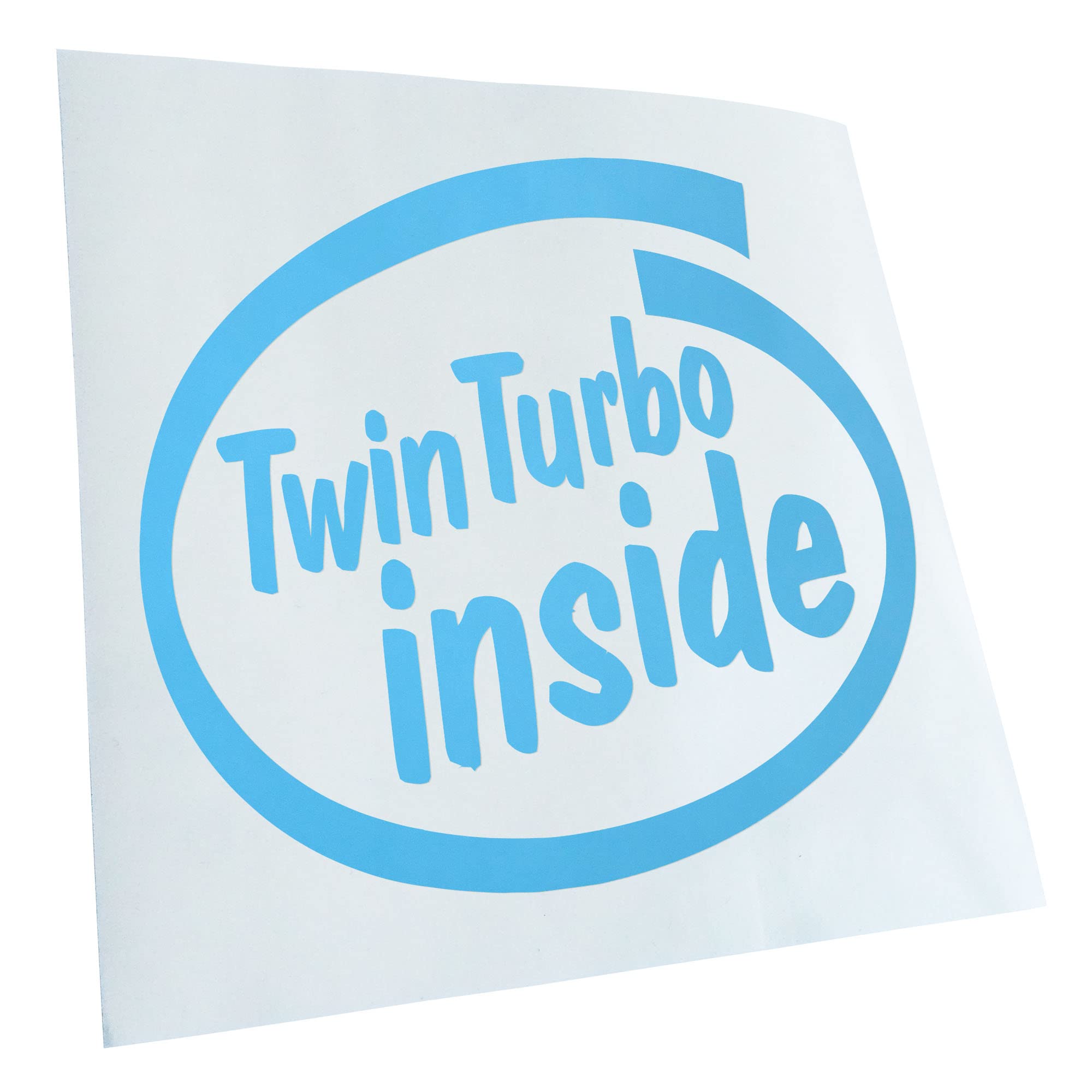 Autocollant Twin Turbo