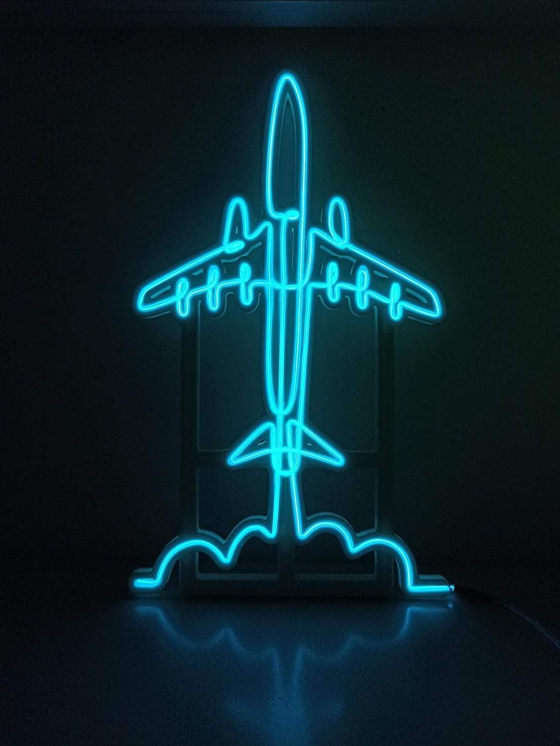 Amazon.com : Handmade Airplane Neon Sign, Light Up Airplane Display ...