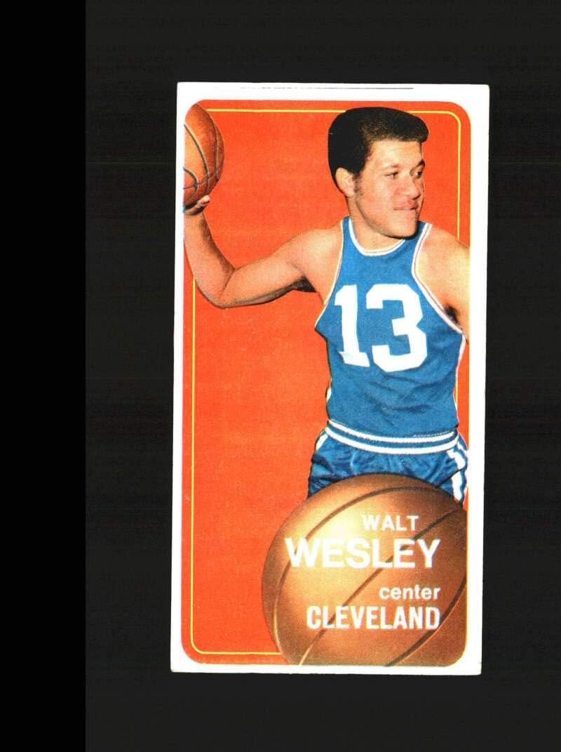 Amazon.com: 1970 Topps Basketball #055 Walt Wesley STARX 5 EX CS94453 ...