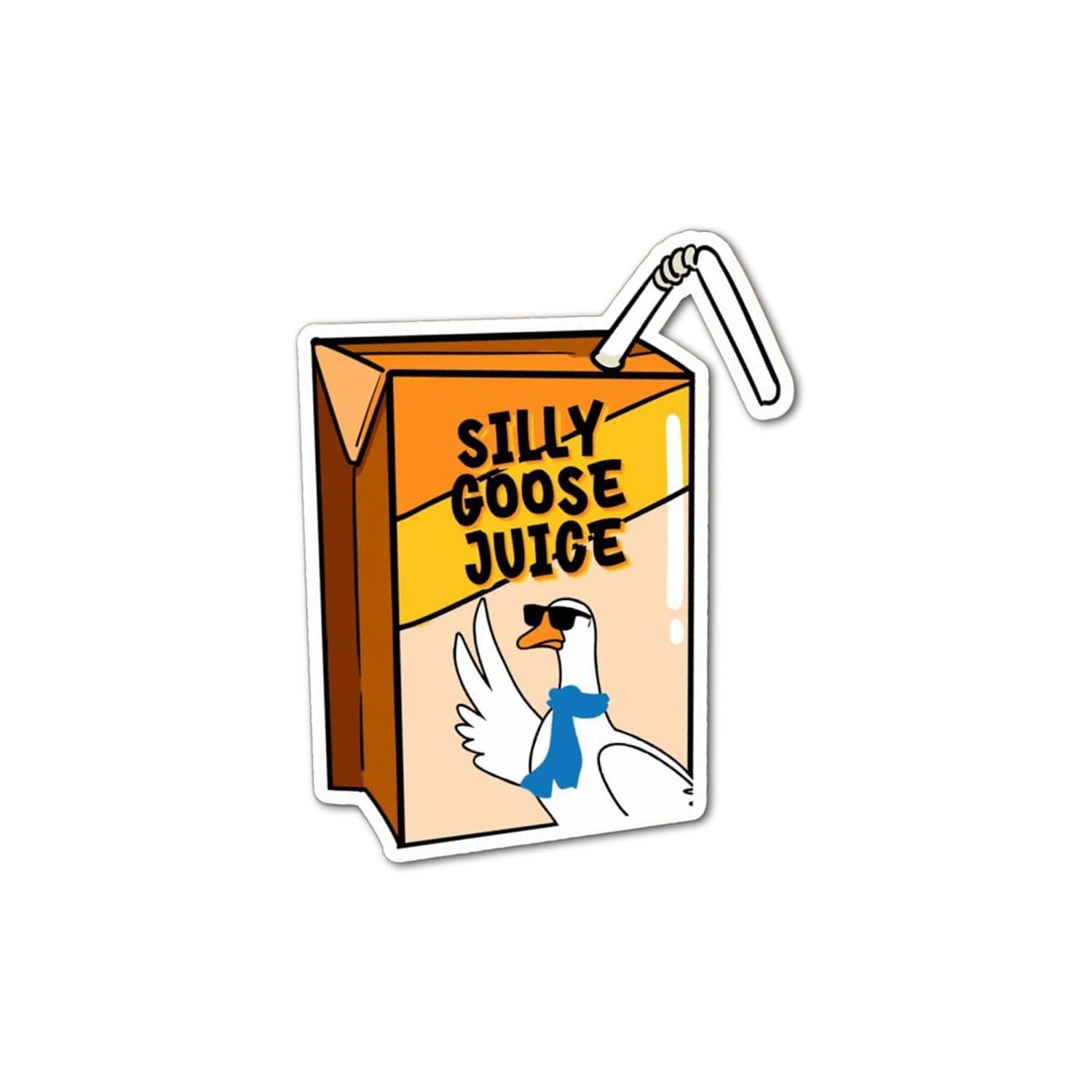 Amazon.com: Silly Goose Juice Waterproof Sticker : Electronics