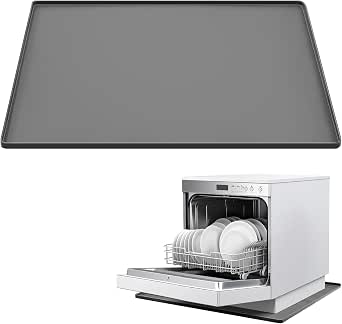 Amazon.com: Baderke 1 Pcs Dishwasher Drain Pan 23.6''x19.7'' Silicone ...