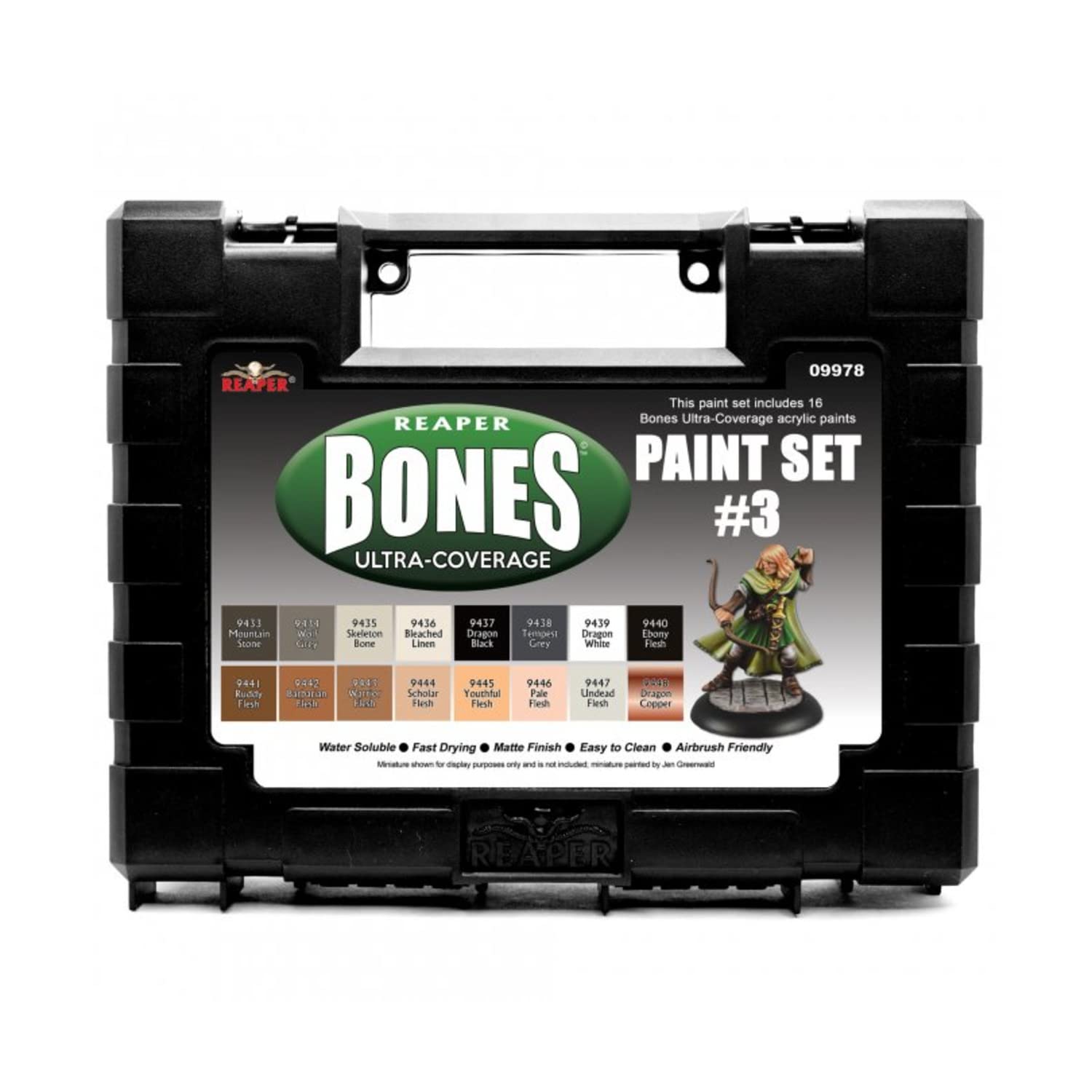 Amazon.com: MSP Bones Ultra-Coverage Paints: Set #3 : Arts, Crafts & Sewing